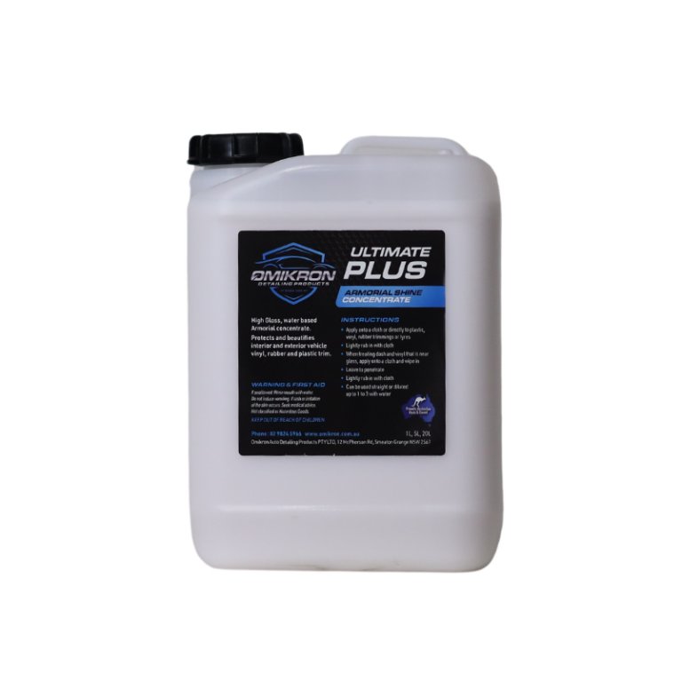 Ultimate Plus 5L High Gloss Vinyl, Rubber & Plastic Protectant | Argo ...